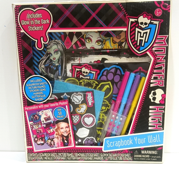 Mattel | Other | Mattel Monster High Scrapbook Your Wall | Poshmark